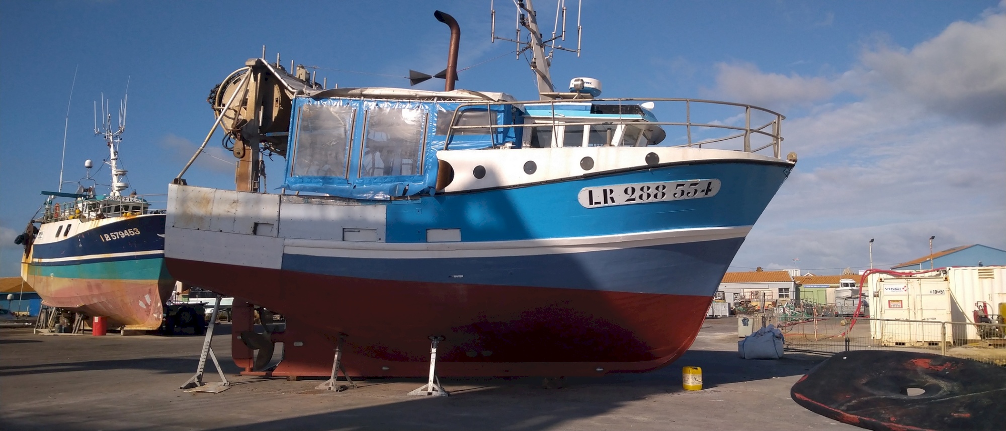 Chalutier coque chêne, avec PME - Vendu - Offre terminée