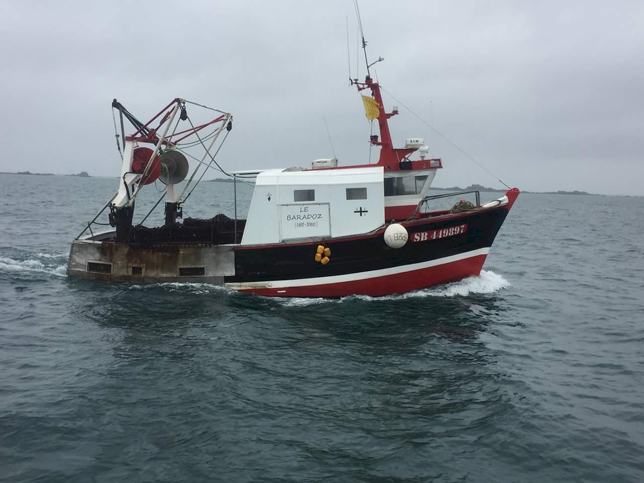 chalutier /coquiller - Vendu