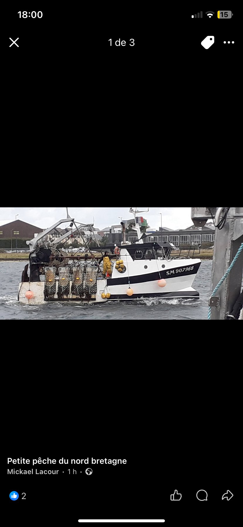 Chalutier coquillier polyvalent - Offre terminée