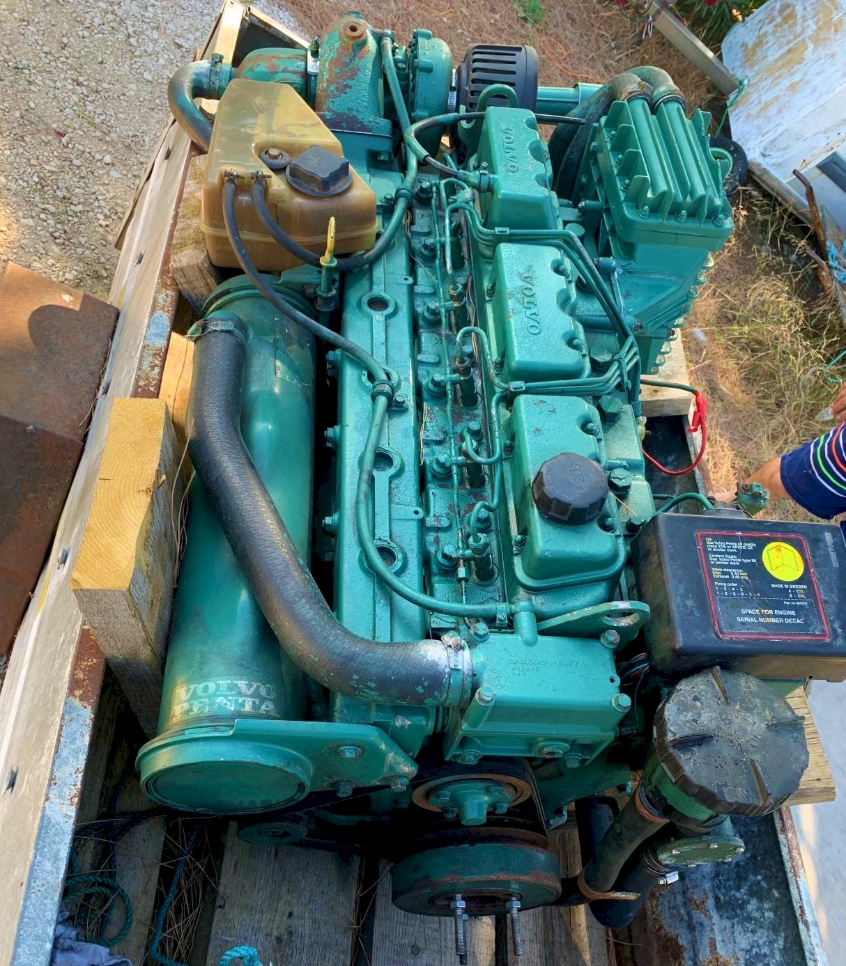 MOTEUR VOLVO PENTA ADAD41 200 cv - Vendu